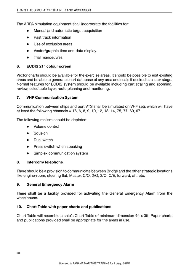 IMO Model Course 6.10 Edition 2012 | PDF