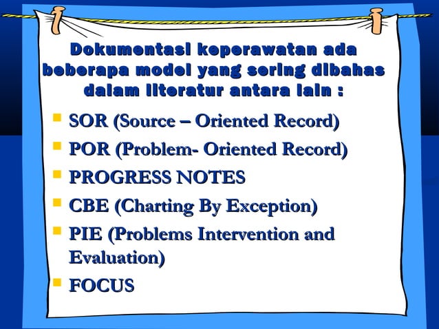 Model dokumentasi-keperawatan | PPT
