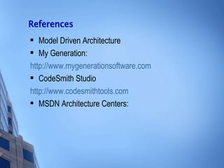 Model Driven Architectures | PPT
