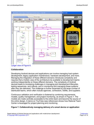 Speed delivery of Android devices and applications with model-driven ...