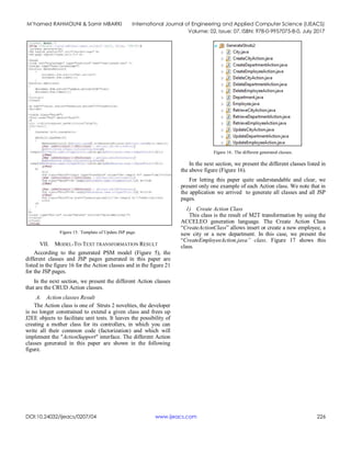 Model-Driven Generation of MVC2 Web Applications: From Models to Code | PDF