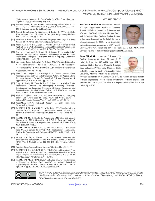 Model-Driven Generation of MVC2 Web Applications: From Models to Code | PDF | Web Development ...