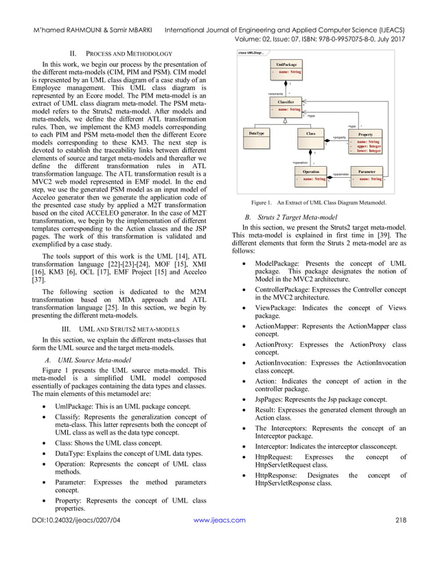 Model-Driven Generation of MVC2 Web Applications: From Models to Code ...