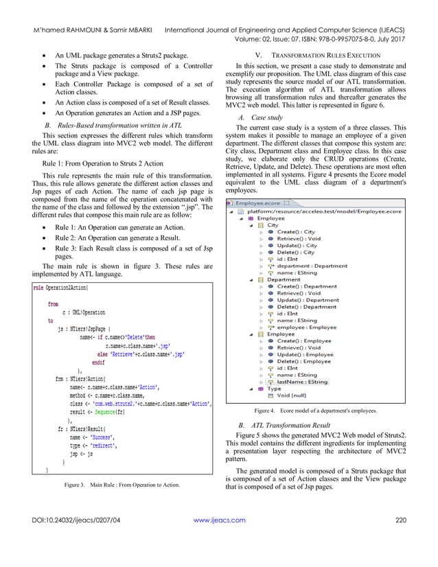 Model-Driven Generation of MVC2 Web Applications: From Models to Code | PDF | Web Development ...