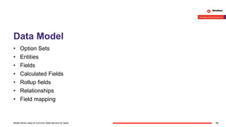 Model-driven apps & Common Data Service for Apps | PPTX | Computer Software and Applications ...