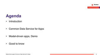 Model-driven apps & Common Data Service for Apps | PPTX | Computer Software and Applications ...