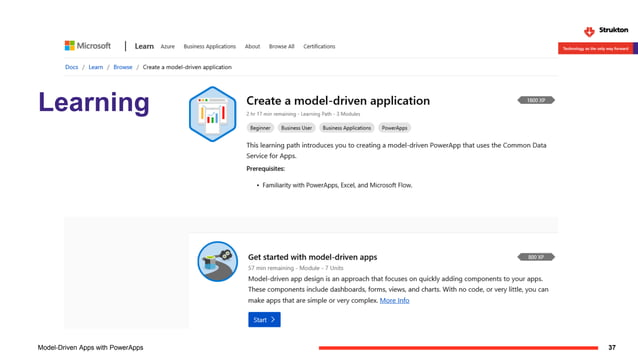 Model Driven PowerApps | PPTX | Computer Software and Applications | Computing