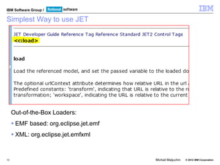 Model driven code development using emf and jet | PDF