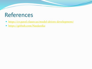 Model-driven development and Code generation | PPTX | Web Development ...