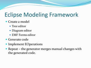 Model-driven development and Code generation | PPTX | Web Development | Internet