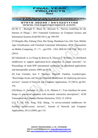 MODEL-DRIVEN DEVELOPMENT PATTERNS FOR MOBILE SERVICES IN CLOUD OF ...