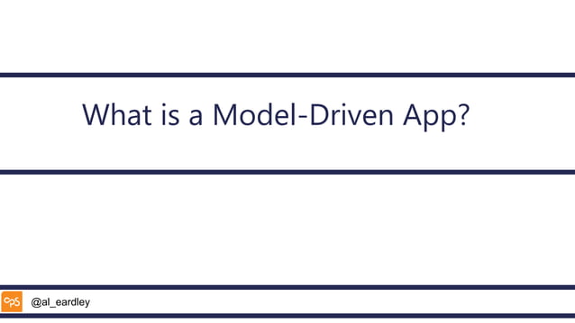 Model driven Power Apps for Dummies (and non-Dynamics Folks) | PPTX ...