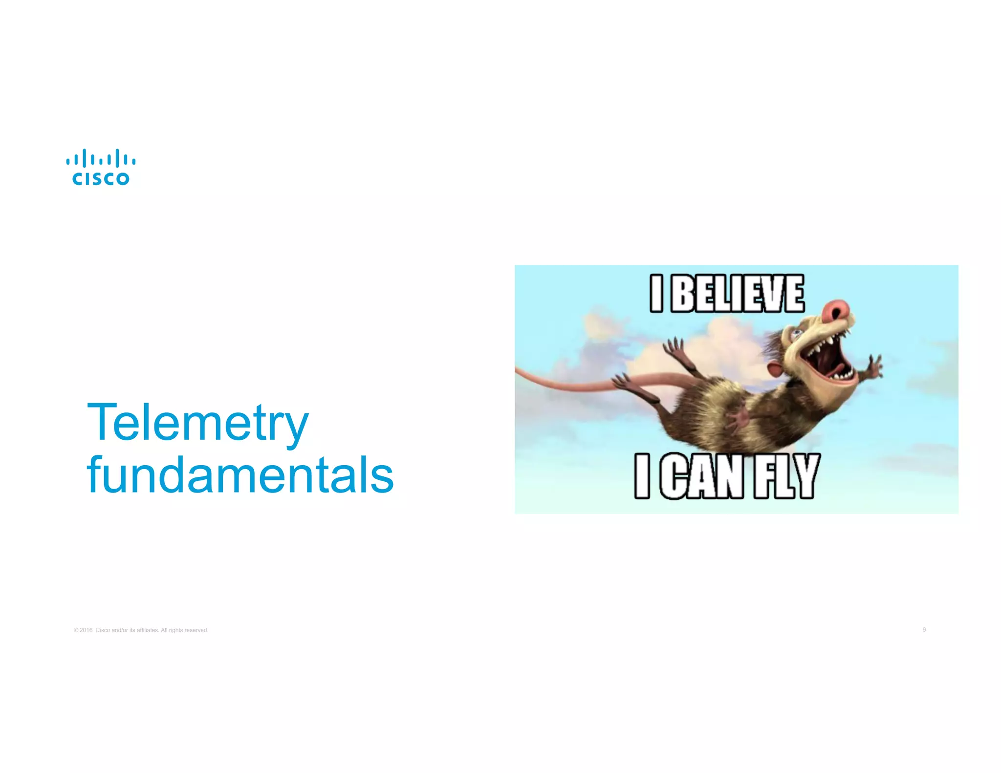 Model driven telemetry | PDF | Computer Networking | Computing