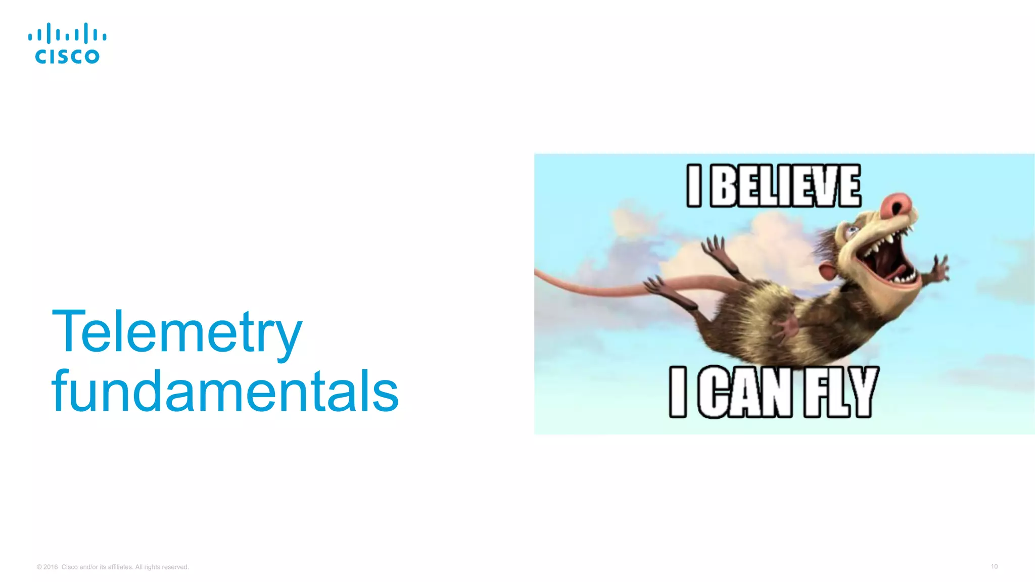 Model Driven Telemetry The Foundation Of Big Data Analytics Ppt