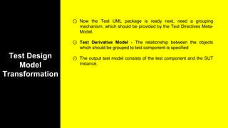 Model-Driven Testing with UML 2.0 | PPTX
