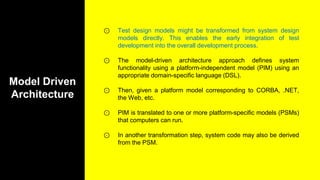 Model-Driven Testing with UML 2.0 | PPTX