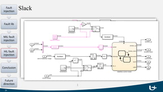 Model implemented hybrid fault injection | PDF