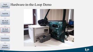 Model implemented hybrid fault injection | PDF