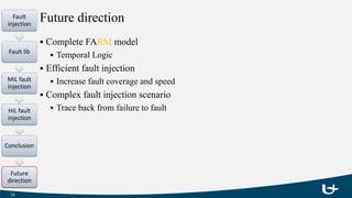 Model implemented hybrid fault injection | PDF