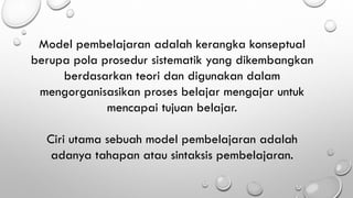 Model-Model-Pembelajaran Kurikulum Merdeka | PDF
