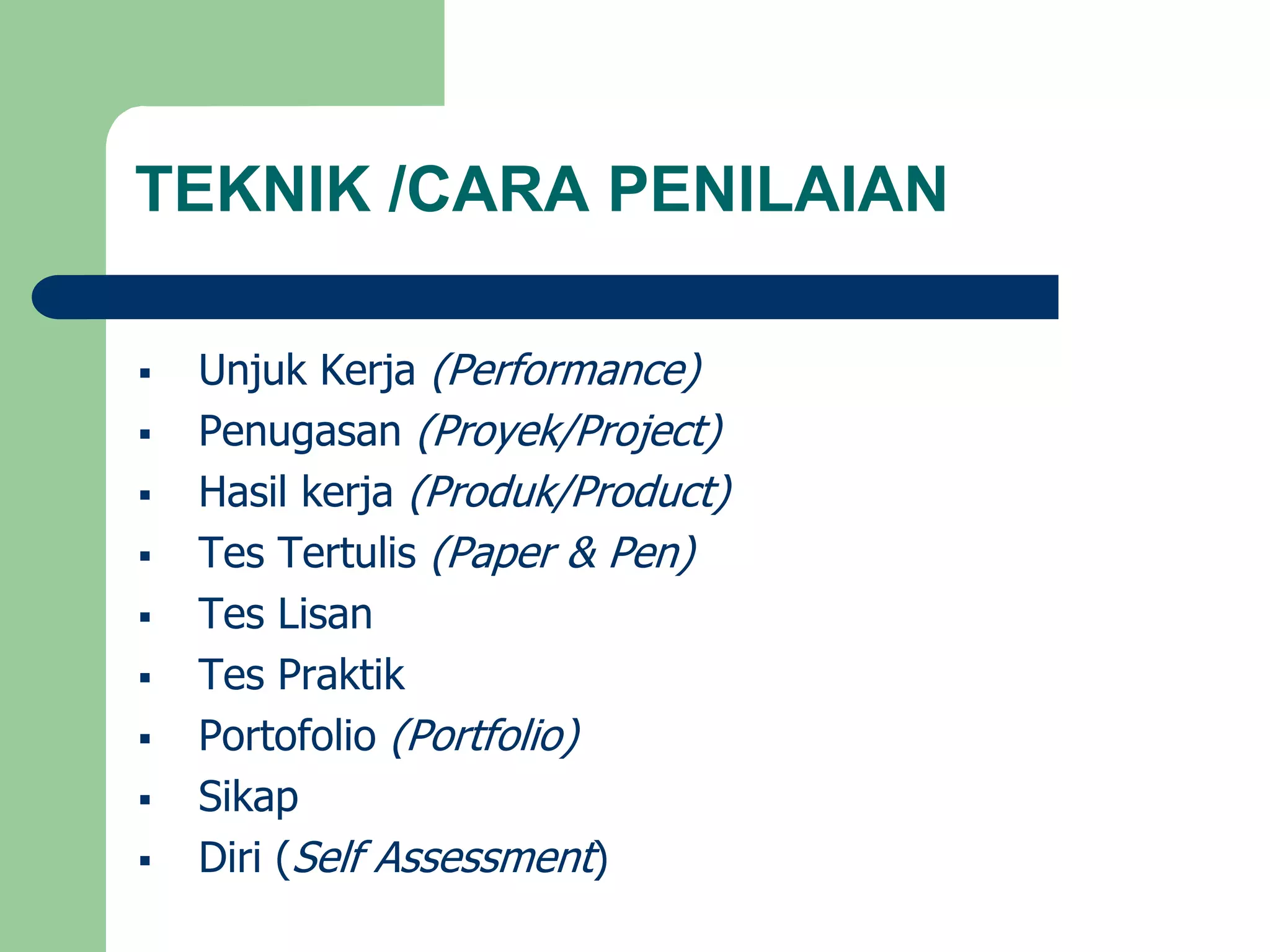 model-model-penilaian.ppt