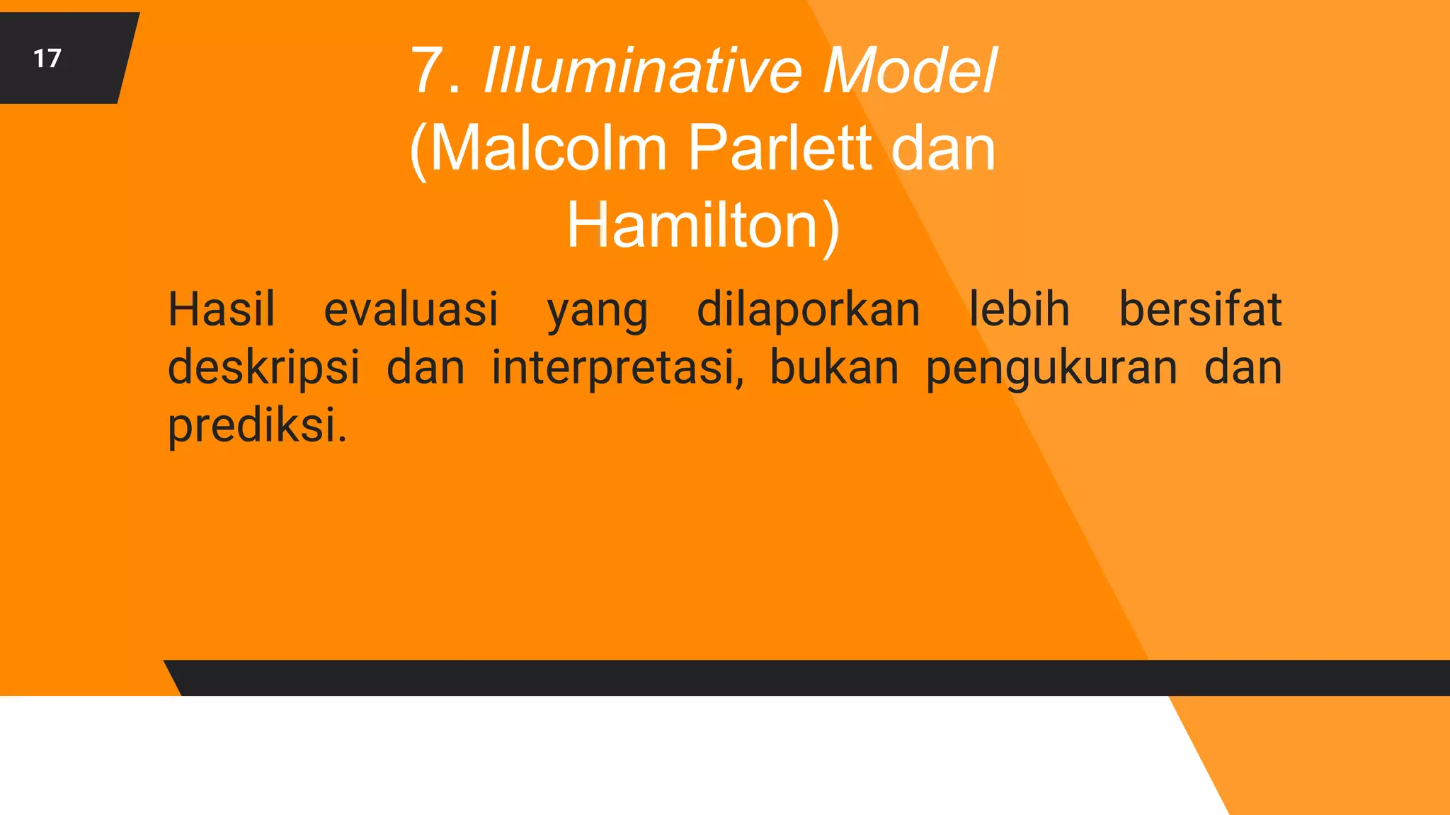 Model model evaluasi program | PPTX