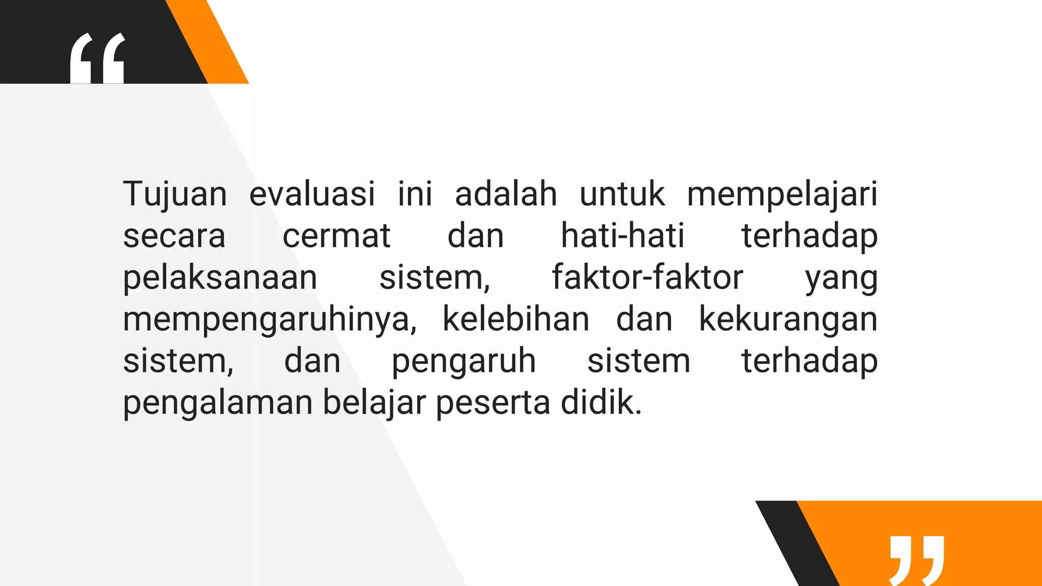 Model model evaluasi program | PPTX