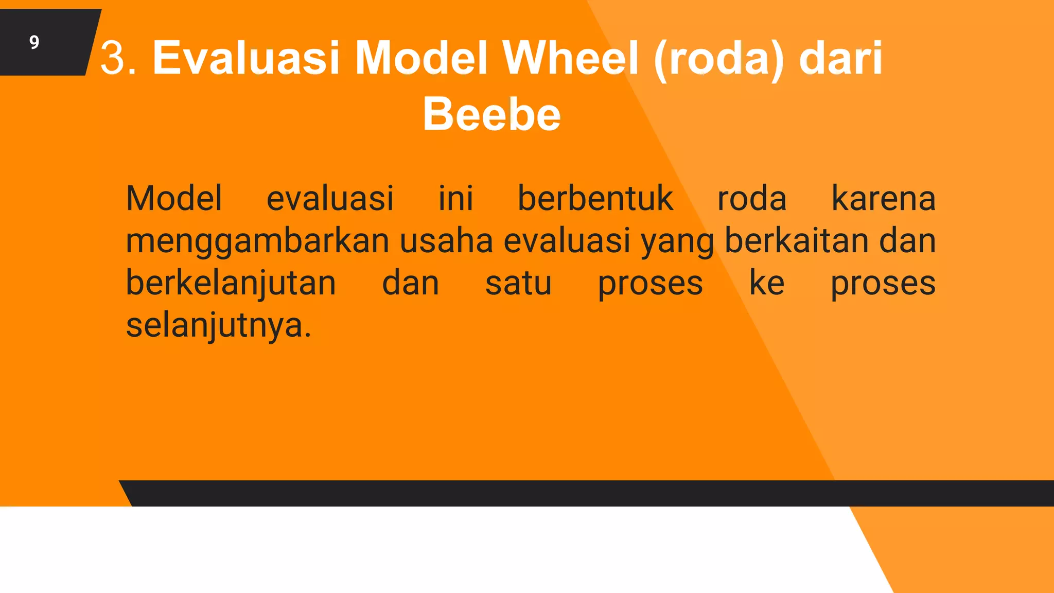 Model model evaluasi program | PPTX