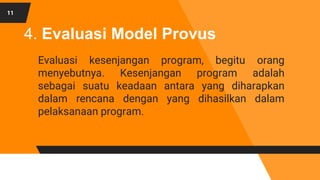 Model model evaluasi program | PPTX