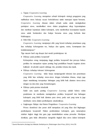 Model model pembelajaran | PDF