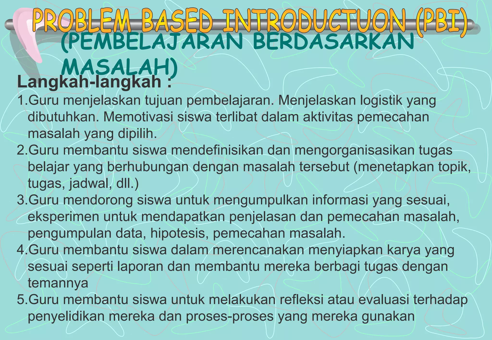 Model model+pembelajaran+tiaw | PPT