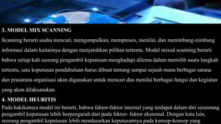 Model model pengambilan keputusan dalam sistem informasi manajemen | PPTX