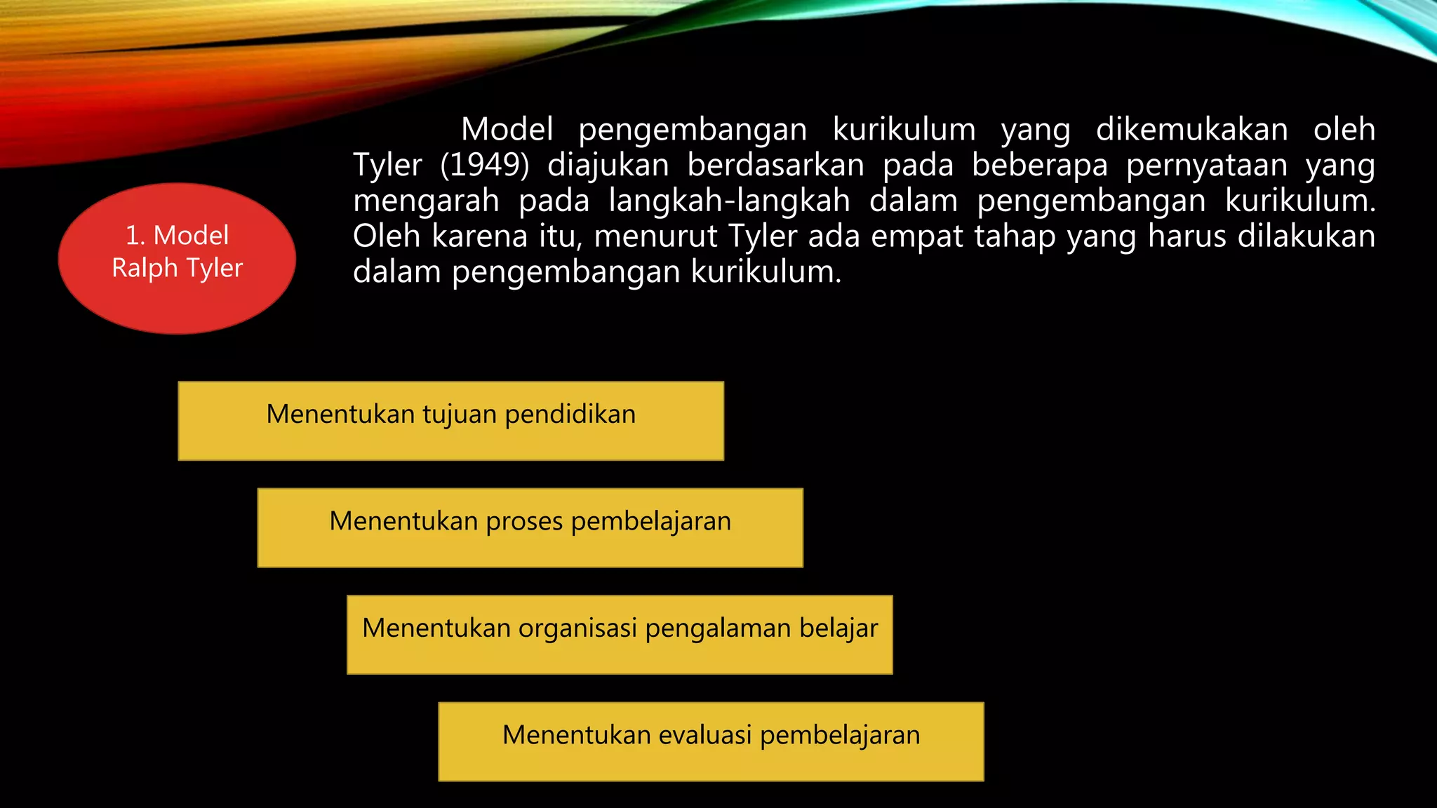 Model model pengembangan kurikulum | PPTX
