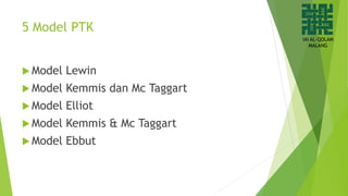 Pengenalan Model Model Penelitian Tindakan Kelas (ptk) | PPTX