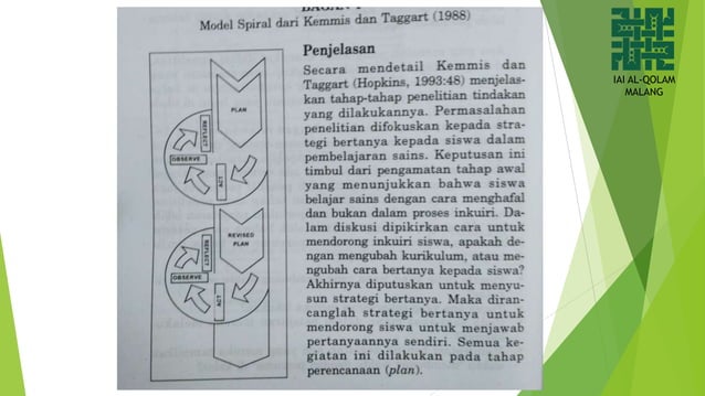 Pengenalan Model Model Penelitian Tindakan Kelas (ptk) | PPTX