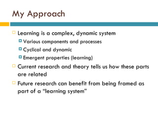 My Theory of Learning | PPT