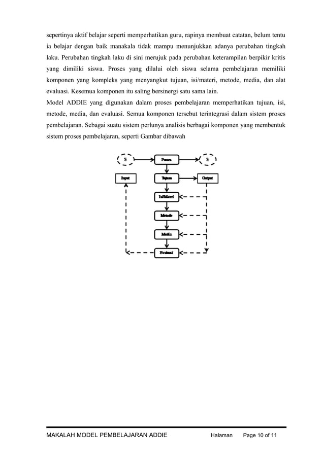 Model pembelajaran-addie | DOC