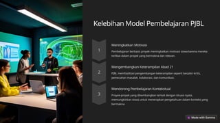 Model-Pembelajaran-PJBL PBL adalah model pembelajaran yang berpusat ...