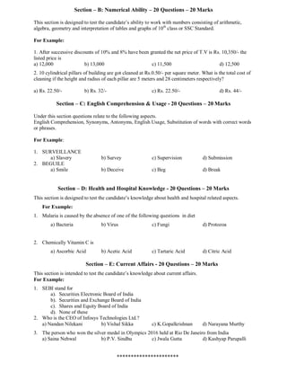 Model question-paper-2017 | PDF