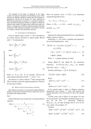 Model reduction-of-linear-systems-by conventional-and-evolutionary-techniques | PDF
