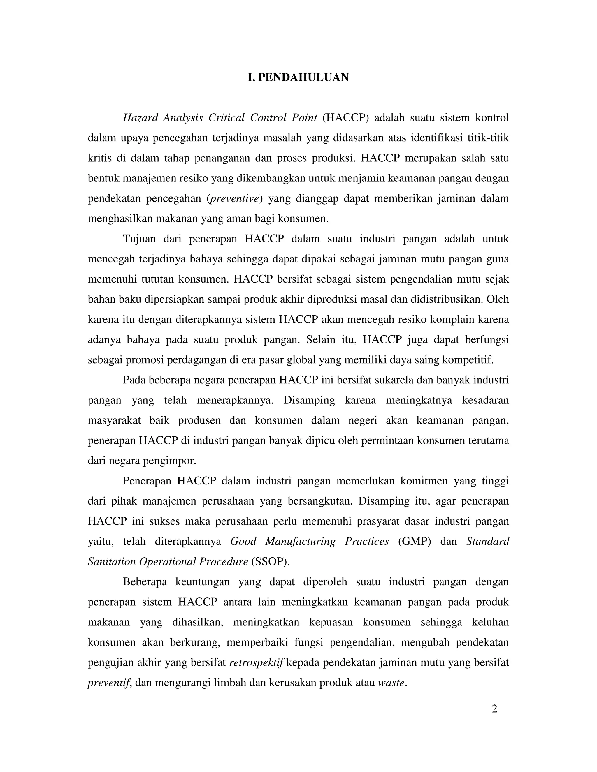 Model rencana-haccp-industri-chicken-nugget | PDF