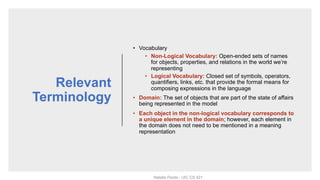 Model-Theoretic Semantics.pdf NNNNNNNNNNNNNNNNNNNNN | PPT