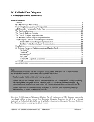 Model view-delegates-whitepaper | PDF