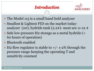 Model 115 portable fid presentation 812 | PDF