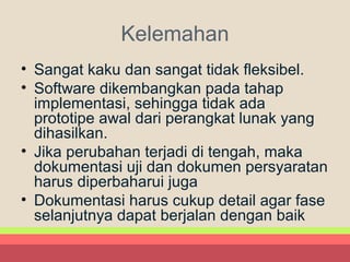 Perbedaan Software Proses Model V-Model dan Iterative | PPT