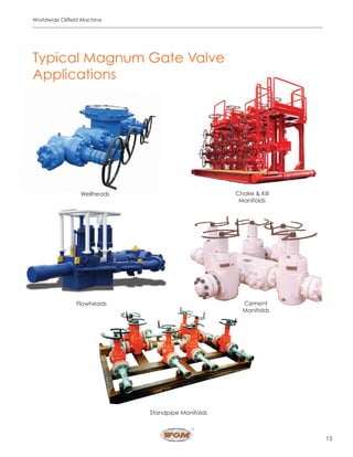 Model 200M Gate Valve - Worldwide Oilfield Machine | PDF