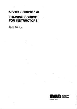IMO Model Course 6.09 Edition 2010 | PDF