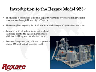 Model 925 - Acetylene Cylinder Filling Plant | PPTX