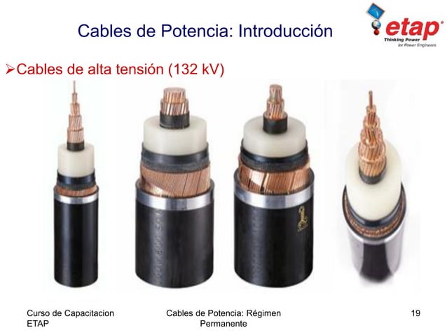 ETAP - Modelado de cables de potencia regimen permanente etap 12 | PDF