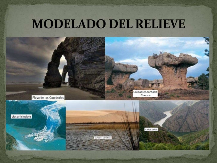 Modelado del relieve